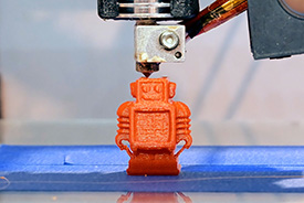 Soft mesh robots created using 3D printing