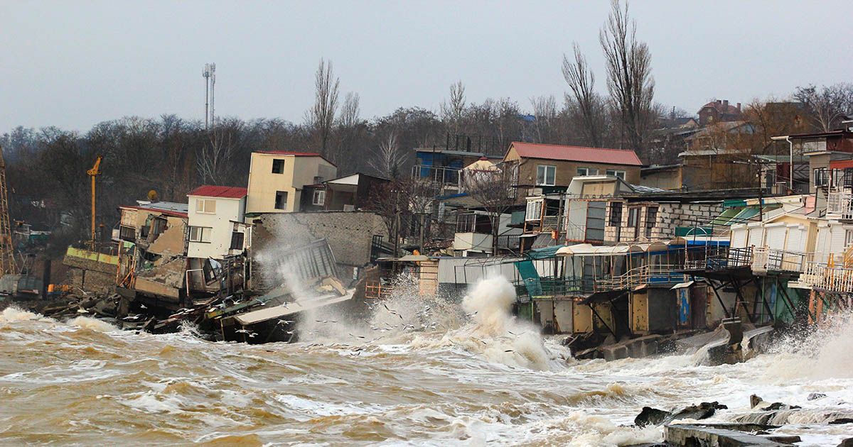 Coastal flooding will cause major economic losses