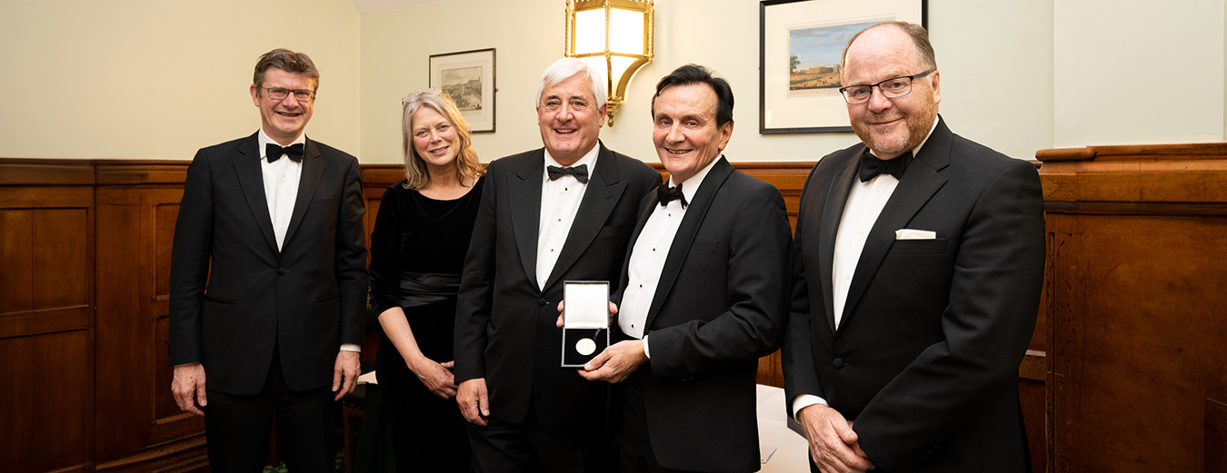 AstraZeneca CEO Sir Pascal Soriot awarded President's Medal at Palace ...